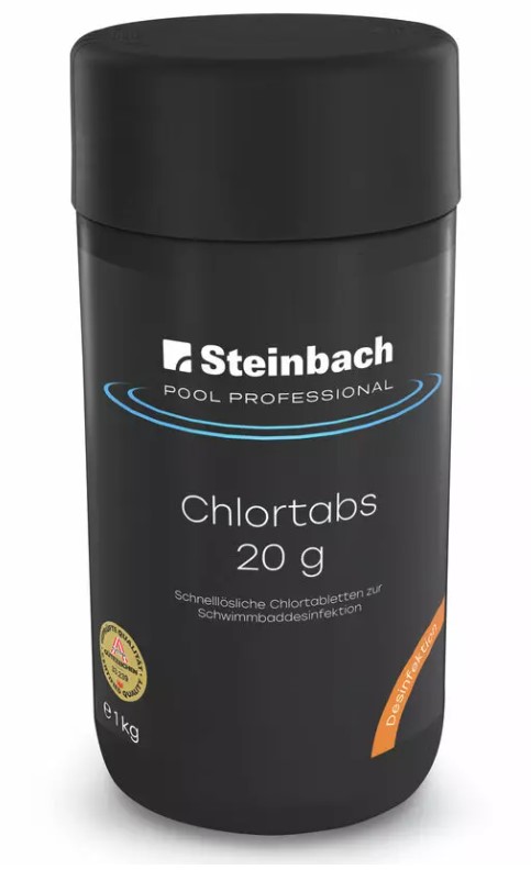 PoolPro | Chloro tabletės 20 g, organinės (greitai tirpstančios), 1 kg